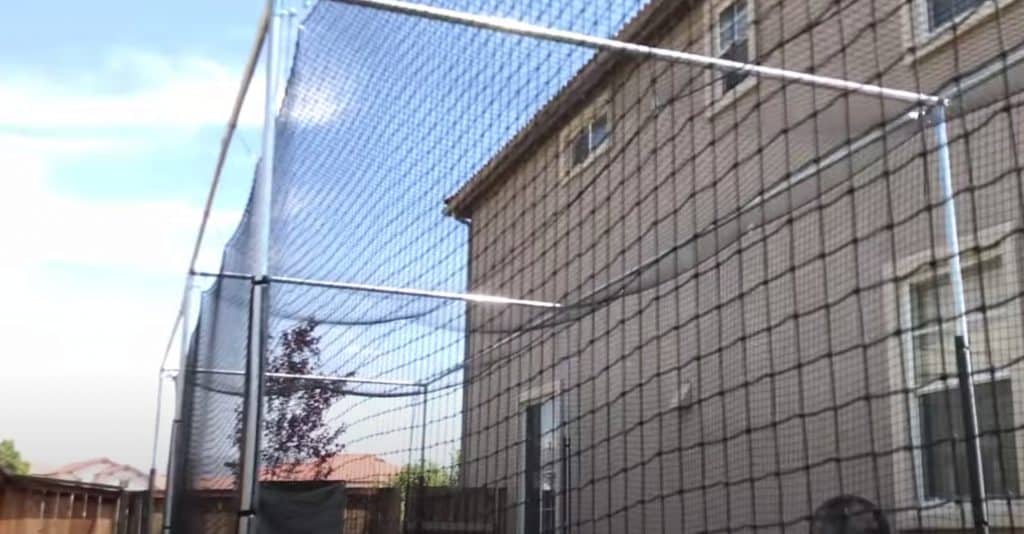 How to Build a DIY Batting Cage in your Backyard | Mad Backyard