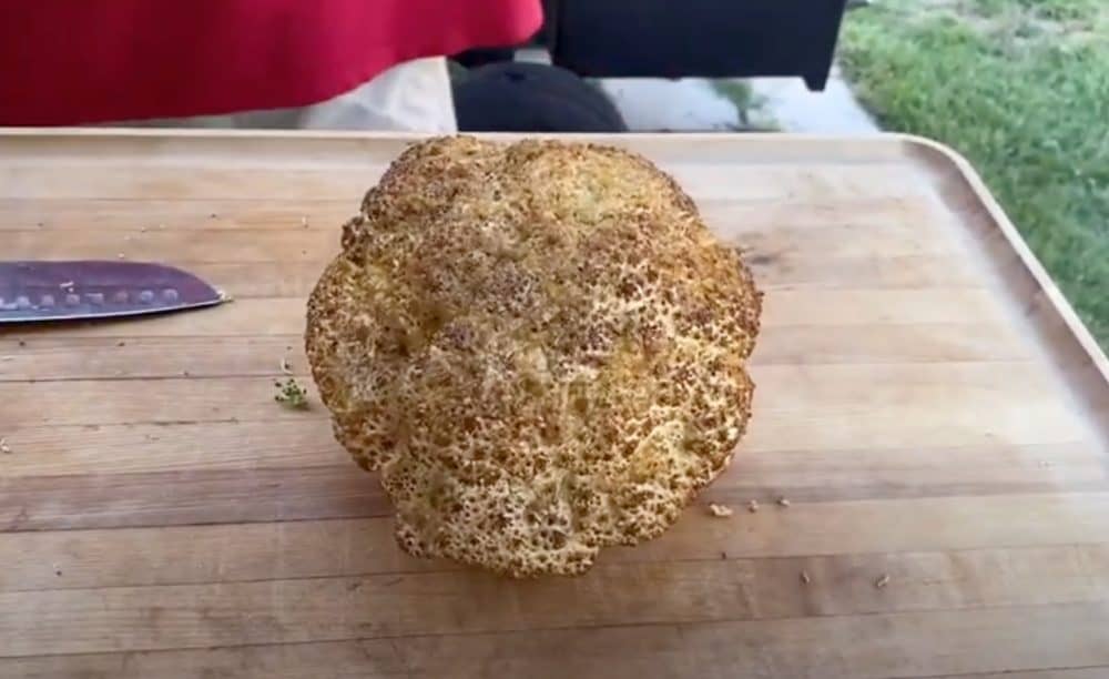 How to Make Smoked Cauliflower | Mad Backyard