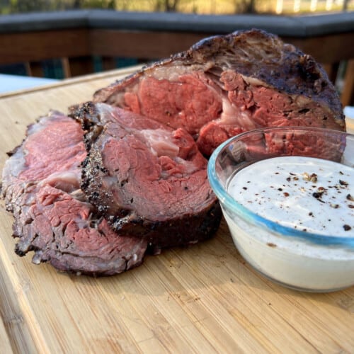 Smoked Prime Rib on a Pit Boss Pellet Grill | Mad Backyard