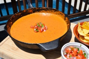 Smoked Queso on a Pit Boss Pellet Grill | Mad Backyard