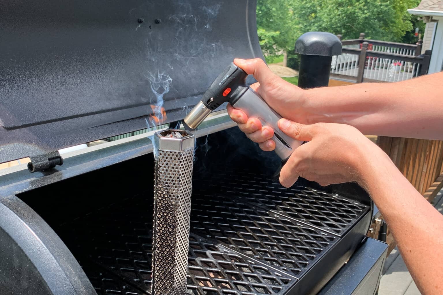 How to Light a Pellet Tube for More Smoke Flavor | Mad Backyard