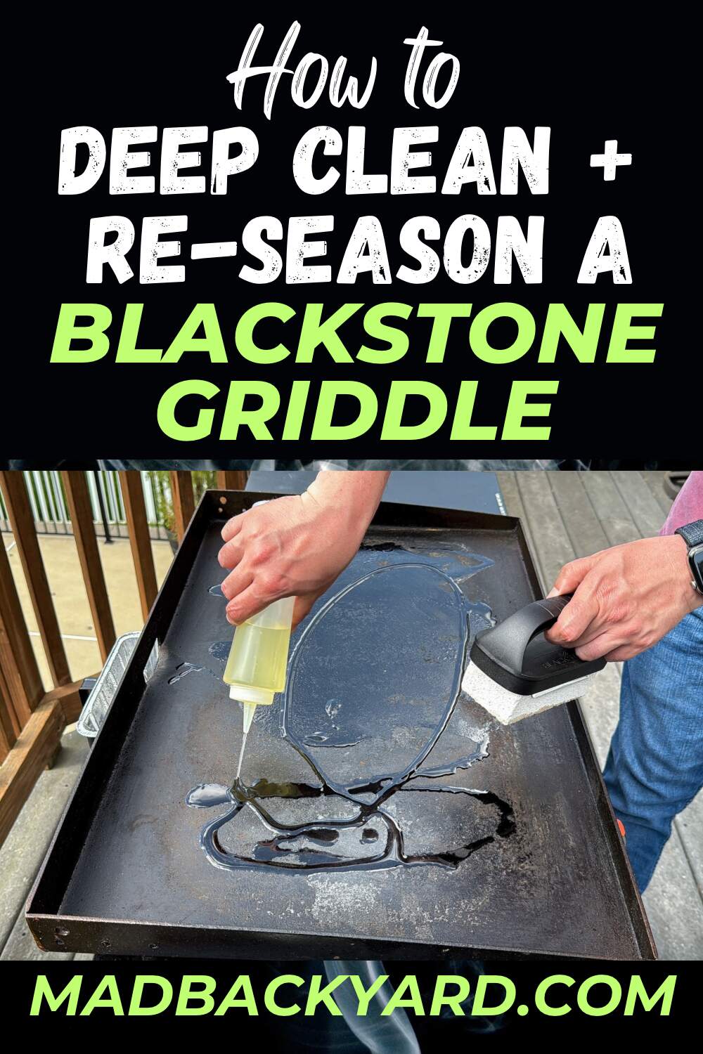 How To Strip And Reseason Blackstone Griddle